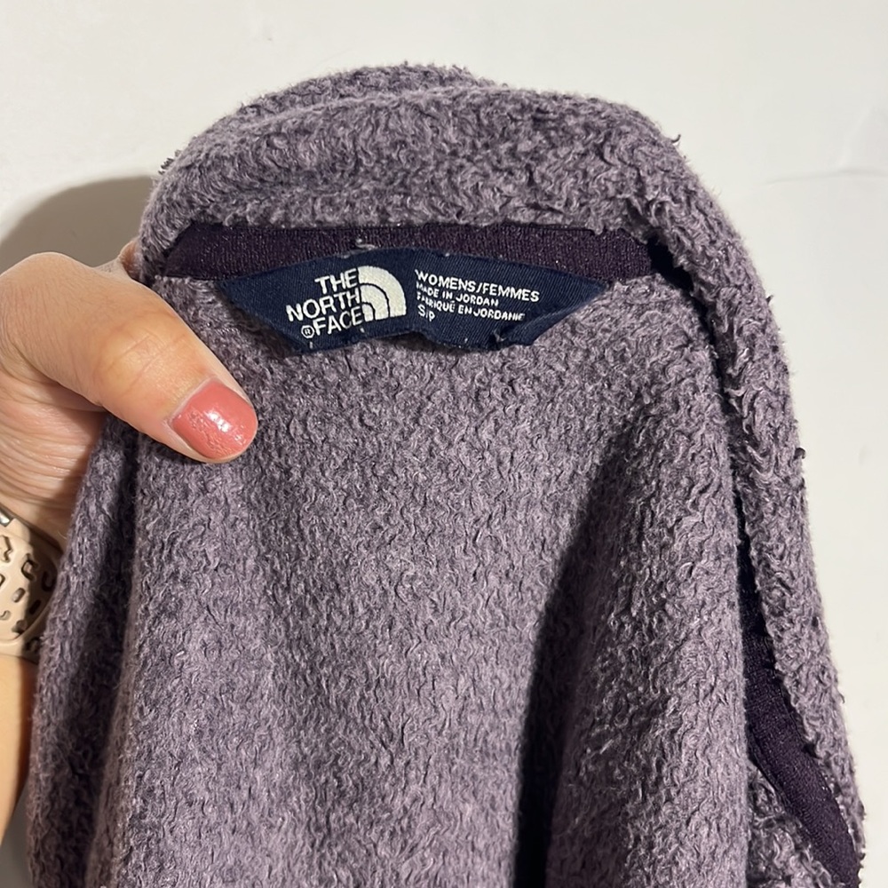 The North Face Ashen Purple Osito Furry Fuzzy Vest Si… - Gem